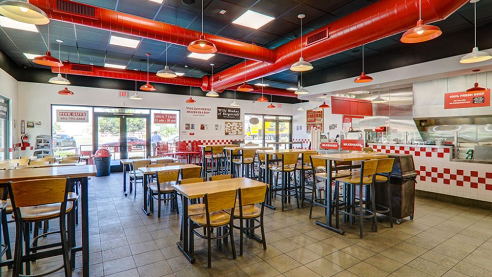 Five Guys Restaurant – Brahmbhatt Architects